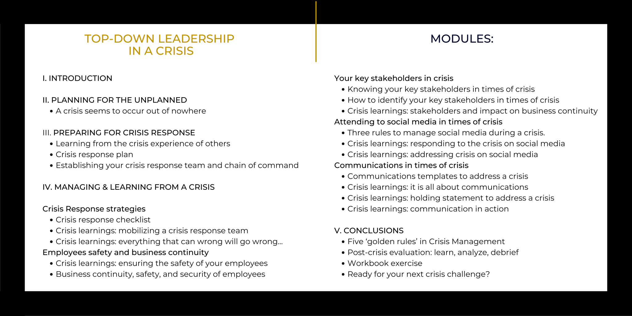 Top-down Leadership in a Crisis - Reputation Science